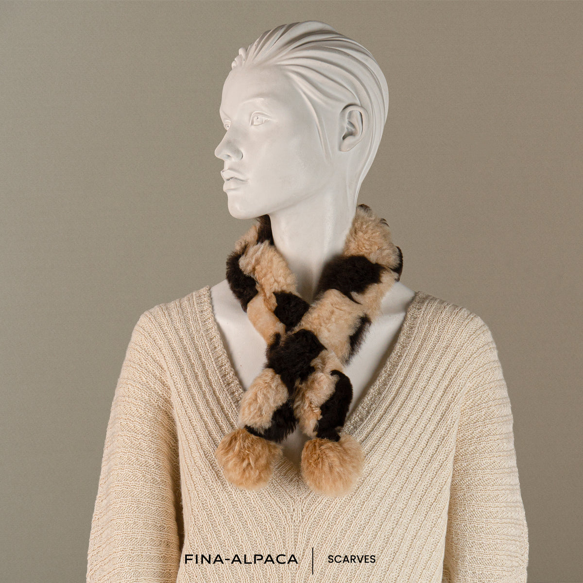 Chain Scarf– Fina-Alpaca